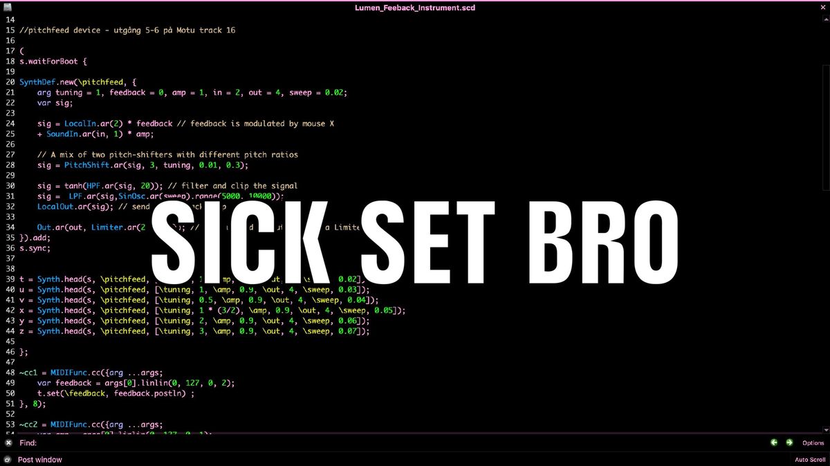 Club Code: Zen, Algorave, and Phenomenology